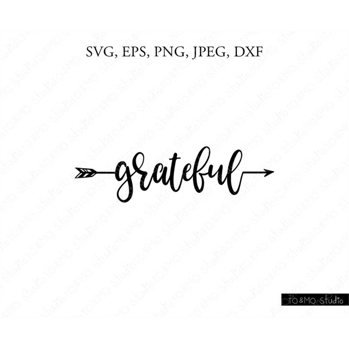 Grateful SVG, Thanksgiving SVG, Grateful Clipart, Thanksgivi | Inspire ...