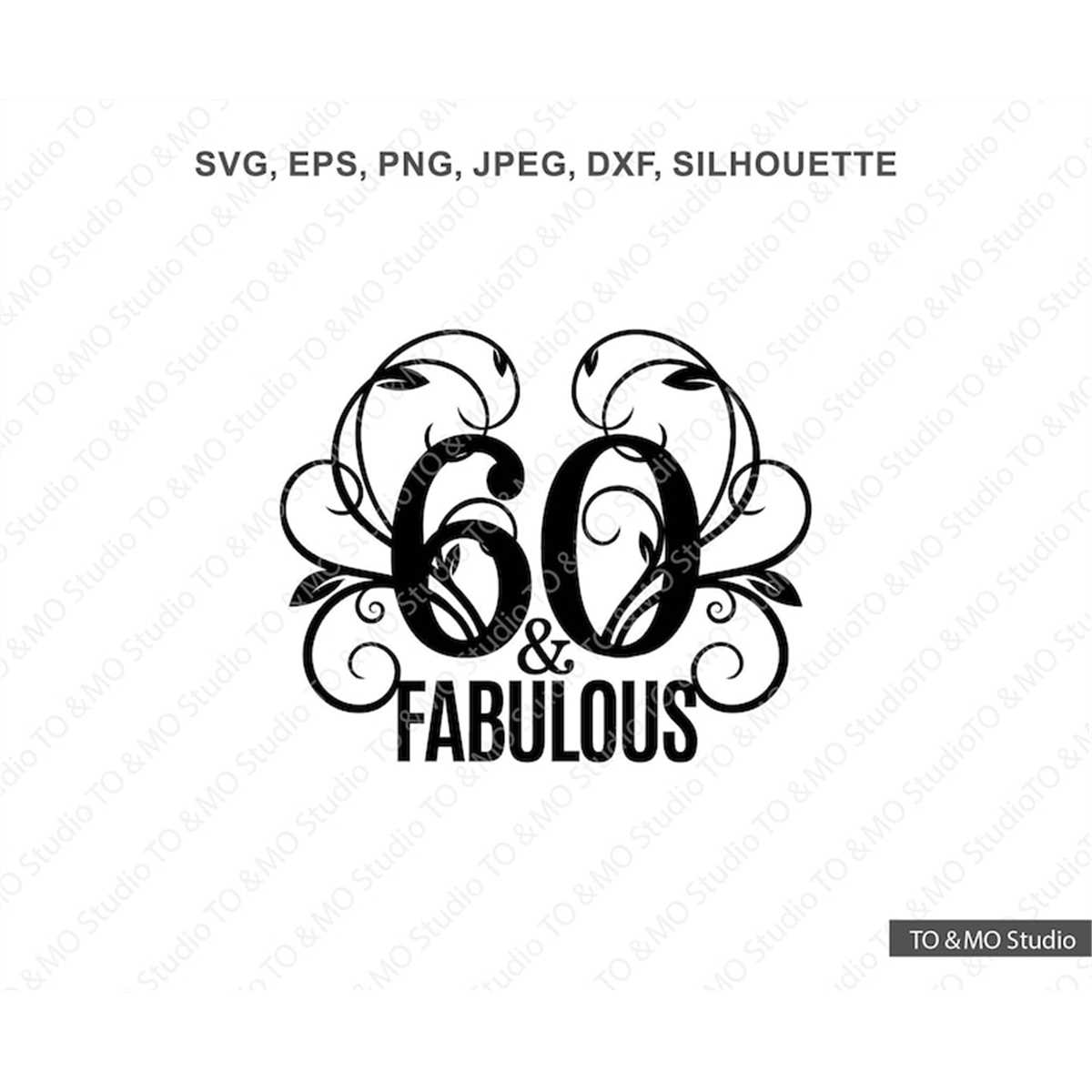 Sixty Birthday SVG, 60th Birthday Svg, 60th Birthday, Birthd - Inspire ...