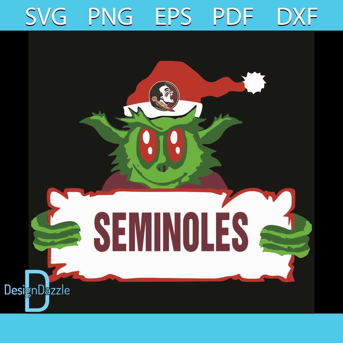 Grinch Florida State Seminoles Svg, Sport Svg, Grinch Svg, F | Inspire ...