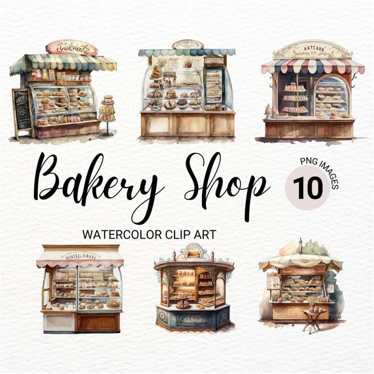 bakery shop clipart - Inspire Uplift
