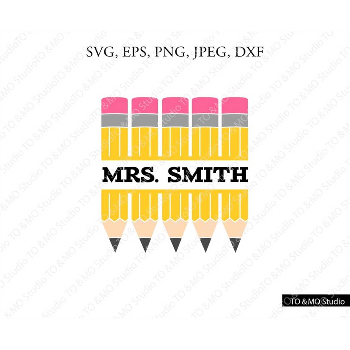 School Svg, Pencil SVG, Pencil Monogram Svg, School Svg, Tea | Inspire ...