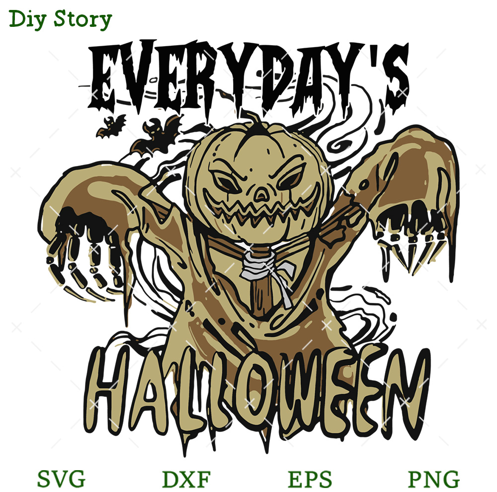 Everyday's Halloween SVG, Figurehead Halloween SVG, Hallowee - Inspire ...