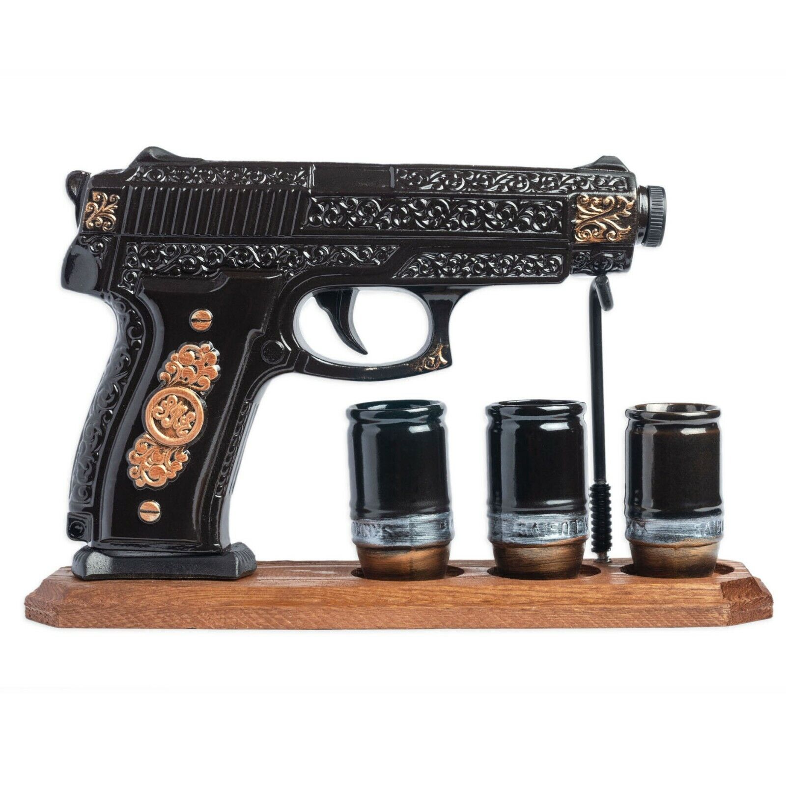 Military ceramic bottle souvenir decanter for vodka wine bra - Inspire ...