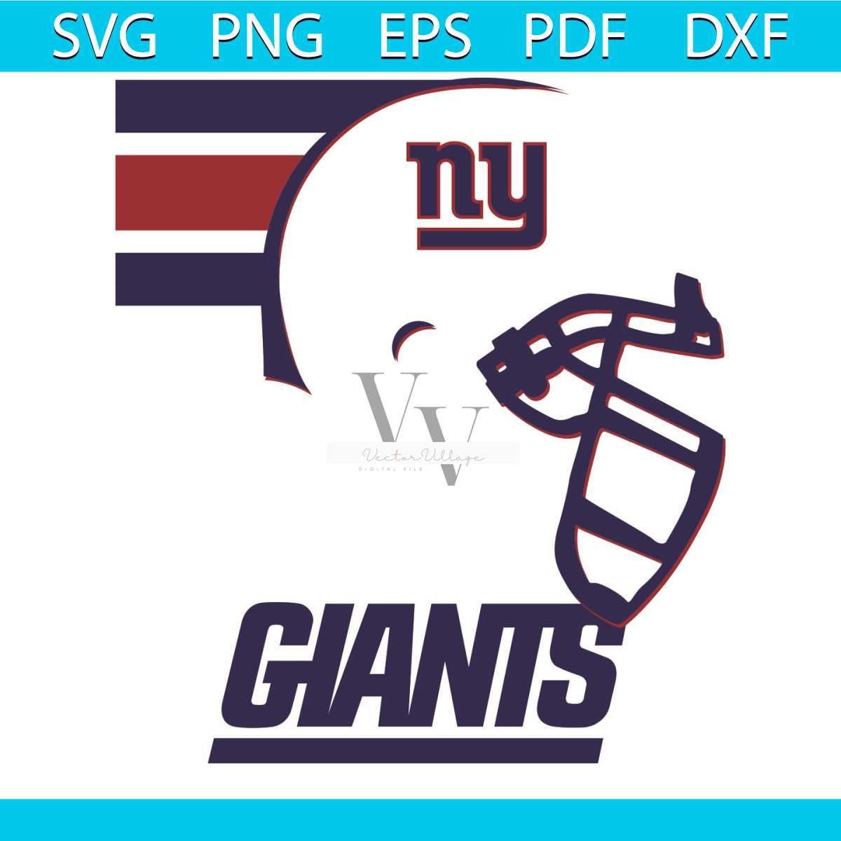 New York Giants Helmet Svg, Sport Svg, Helmet Svg, New York | Inspire ...
