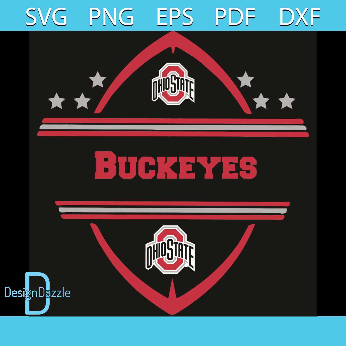 Ohio State Buckeyes Logo Svg, Sport Svg, Buckeyes Svg, Ohio - Inspire ...
