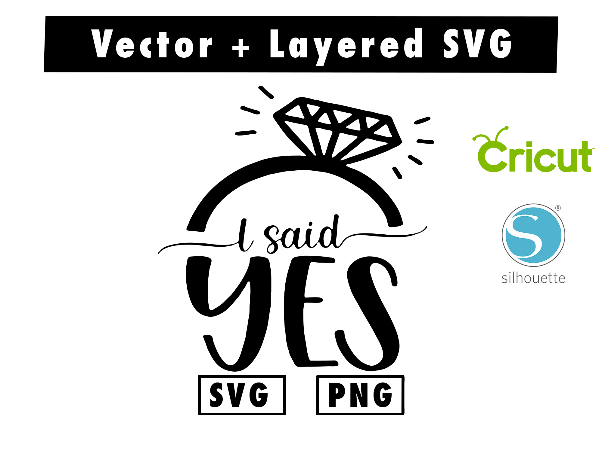 I SAID YES svg and png files for cricut machine , anime svg | Inspire ...