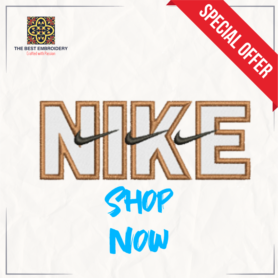 NIKE 3 Swoosh Embroidery Design,The Best Embroidery Machine | Inspire ...