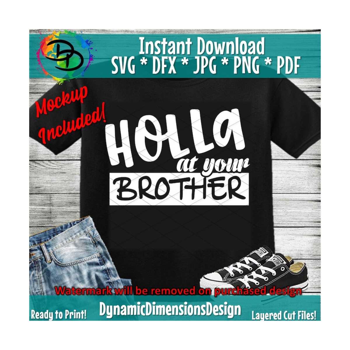 Holla at your Brother SVG, Birthday, Two Legit, Birthday svg - Inspire ...