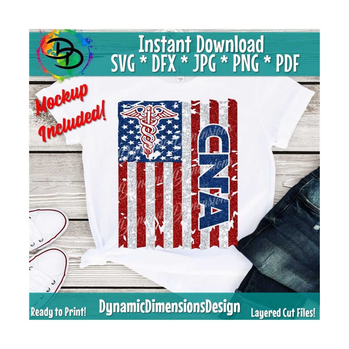 CNA svg, Flag SVG, Flag png, American flag svg, patriotic sv | Inspire ...