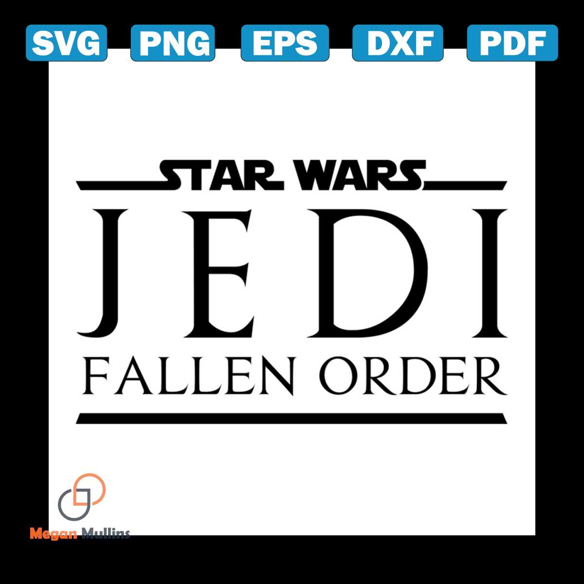 Star Wars Game Jedi Fallen Order Logo svg | Inspire Uplift