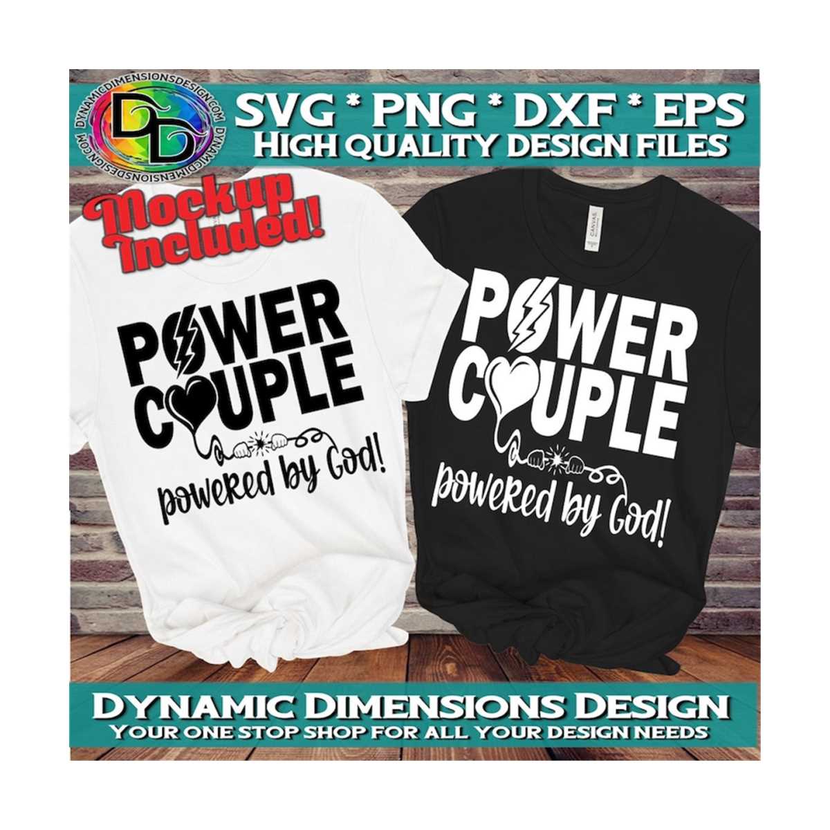 Power Couple SVG, Hubby Wifey SVG, Husband and Wife svg, PNG | Inspire ...