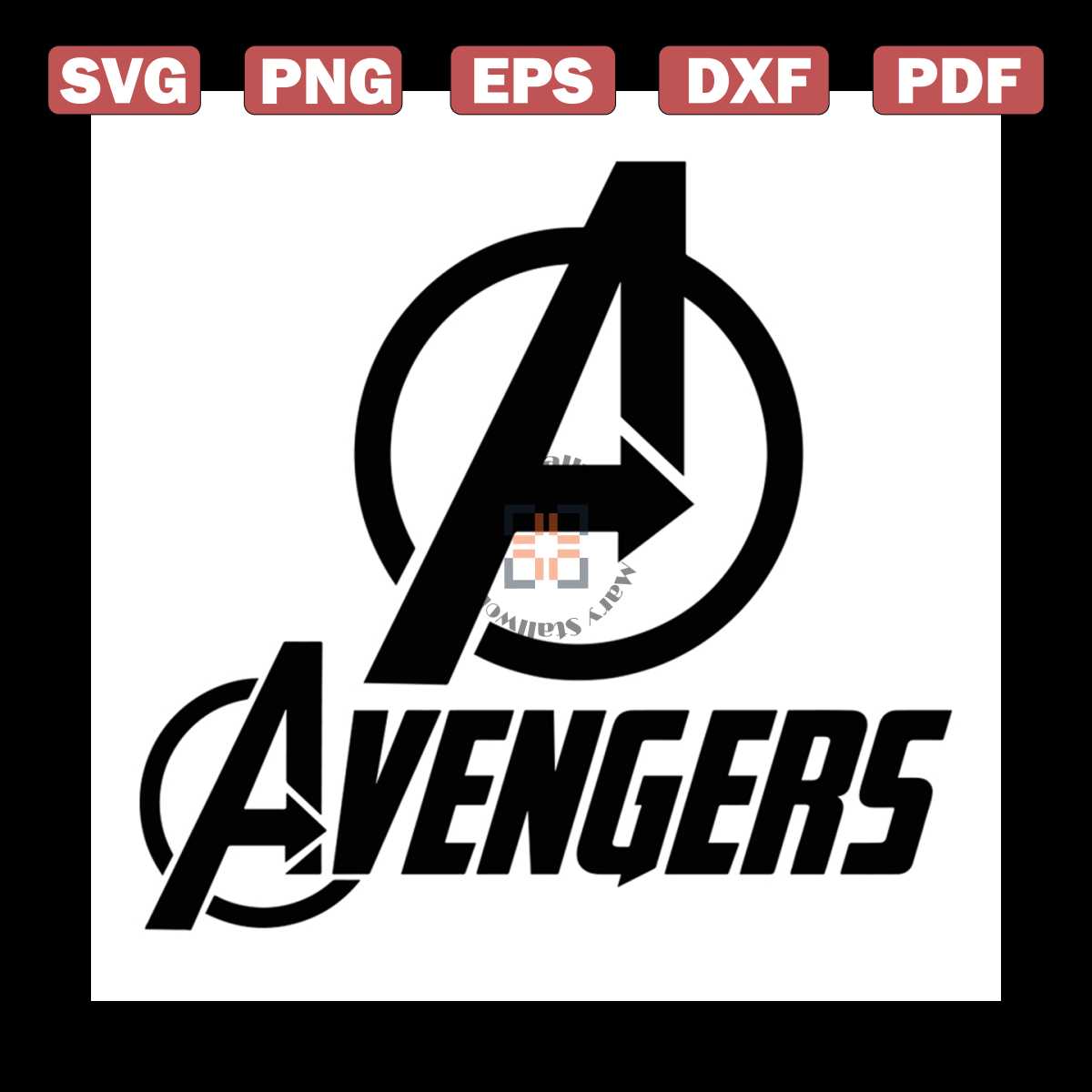 The Avengers Logo svg | Inspire Uplift