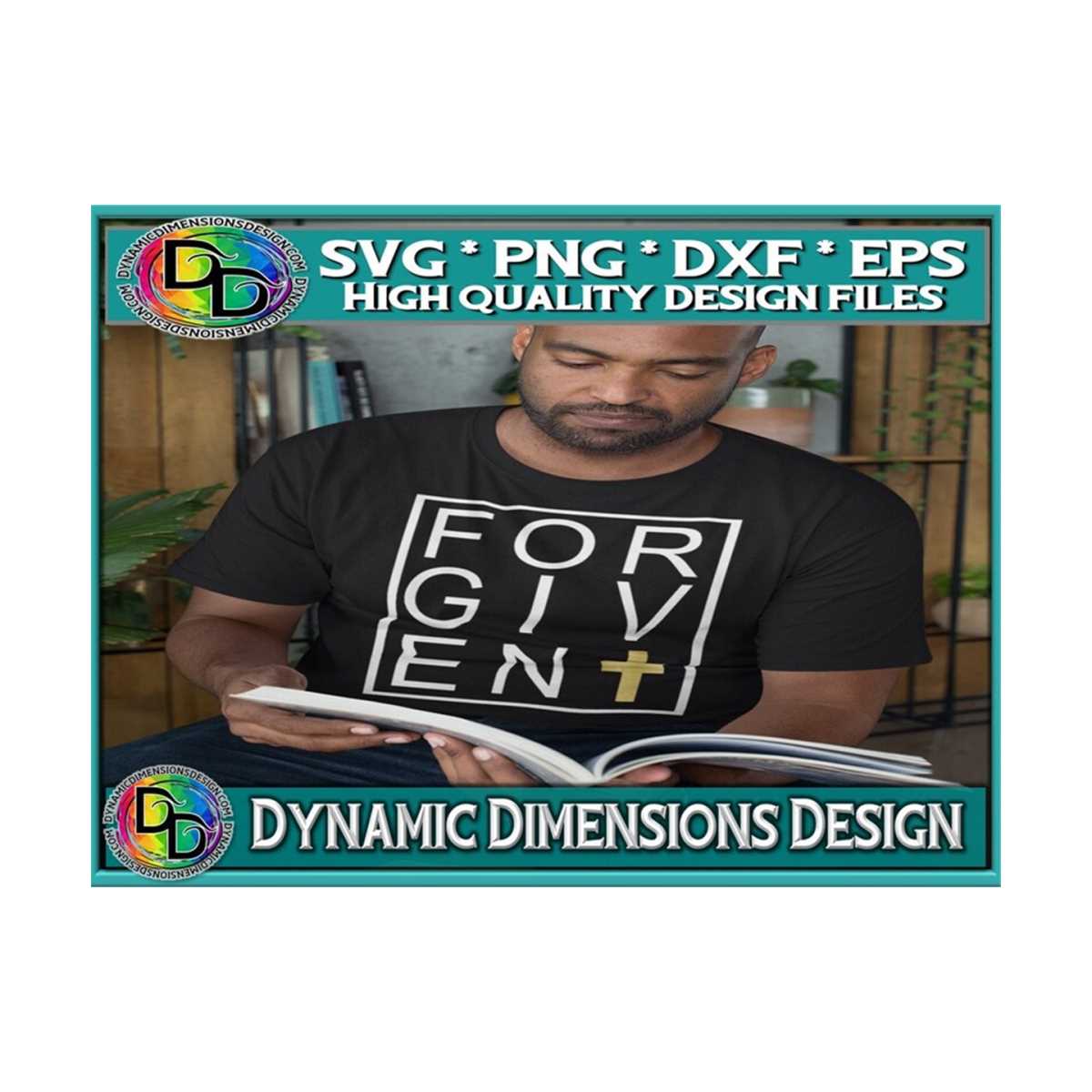 Forgiven SVG, Christian Cut File, Motivational Bible Verse, | Inspire ...