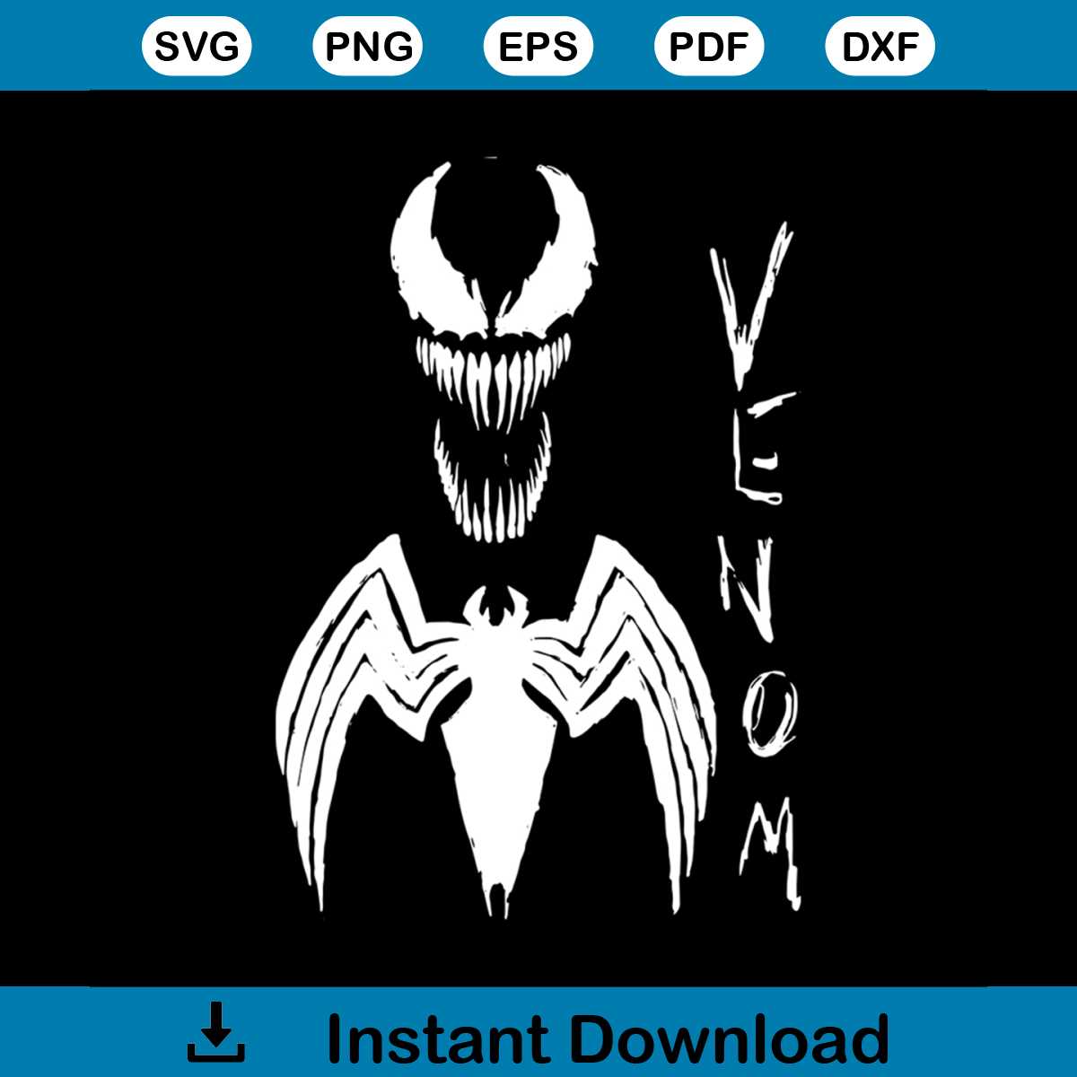 Venom svg - Inspire Uplift