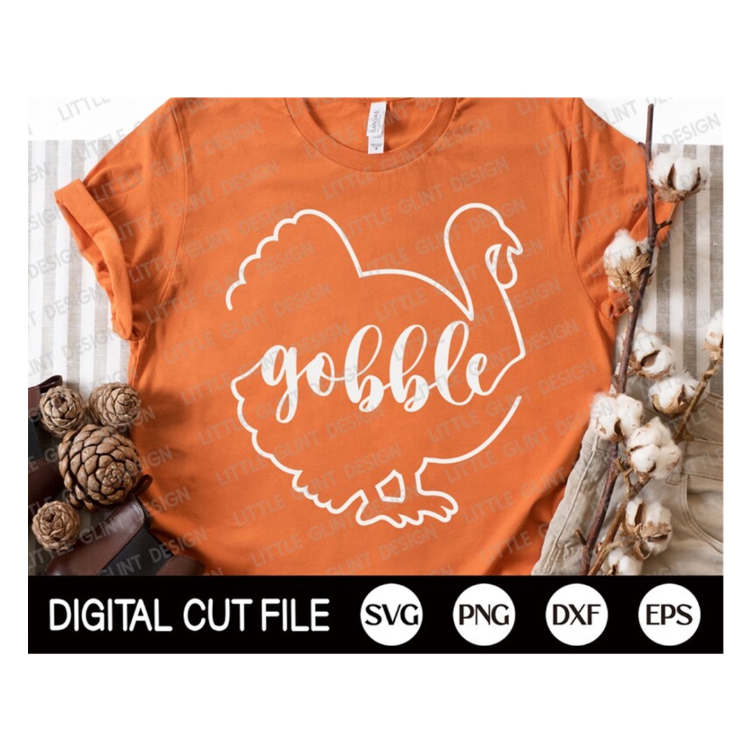 Gobble SVG, Thanksgiving Svg, Turkey Face Svg, Gobble Png, T | Inspire ...