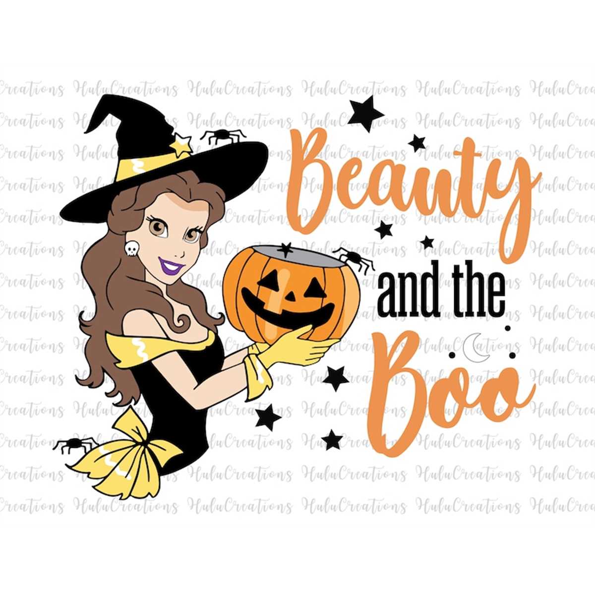 Beauty And The Boo Svg, Halloween Svg, Princess Svg, Spooky | Inspire ...
