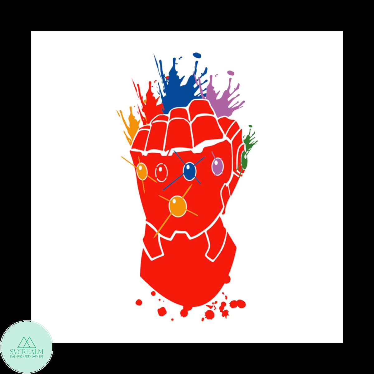 Thanos hand svg | Inspire Uplift