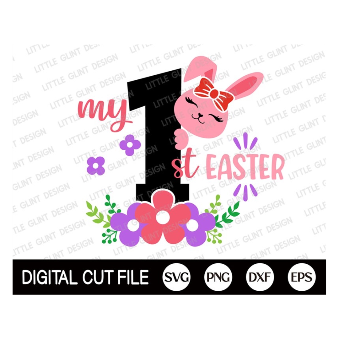 Easter Svg, My First Easter Svg, Happy Easter Svg, Baby 1st | Inspire Uplift