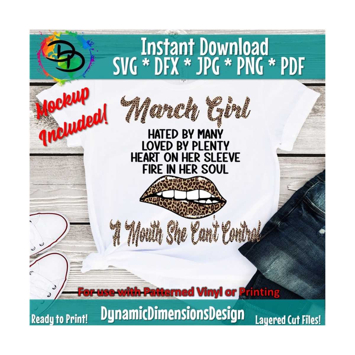 March girl svg, March birthday svg, Lips svg, Women born in - Inspire ...
