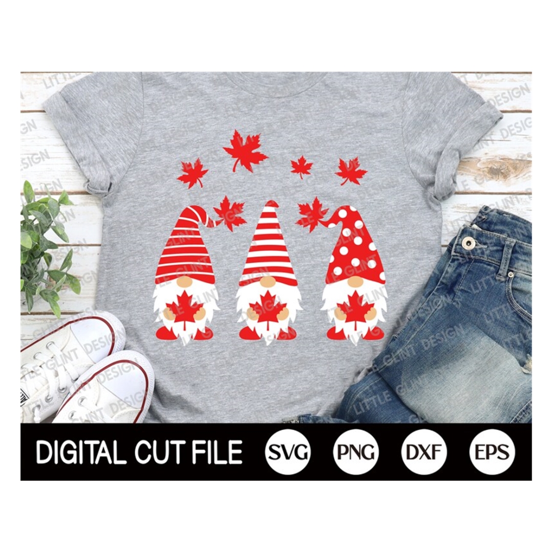 Canada Svg, Maple Leaf Gnome Svg, Canada Day Gnome Svg, Cana | Inspire ...