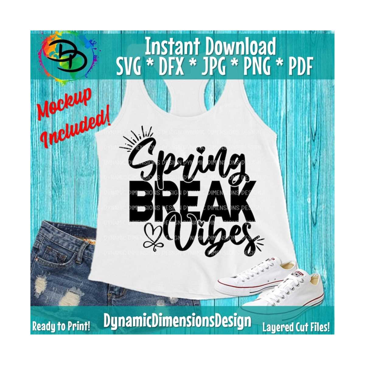 Spring Break Vibes Svg, Spring Break Svg, Vacation Svg, Spri | Inspire ...