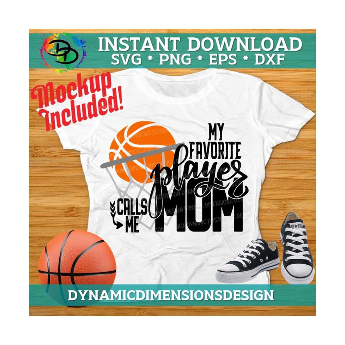 Favorite Player, Basketball Mom SVG, Biggest Fan, Svg files - Inspire ...