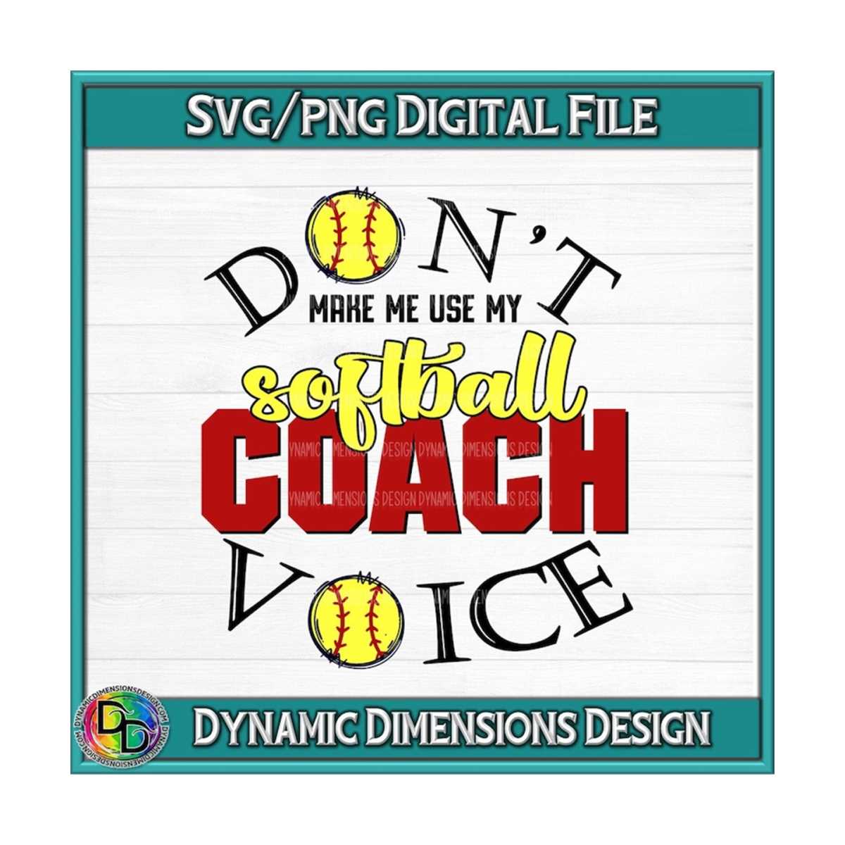 Softball Coach, Softball SVG, Softball svg, Softball Sublima - Inspire ...