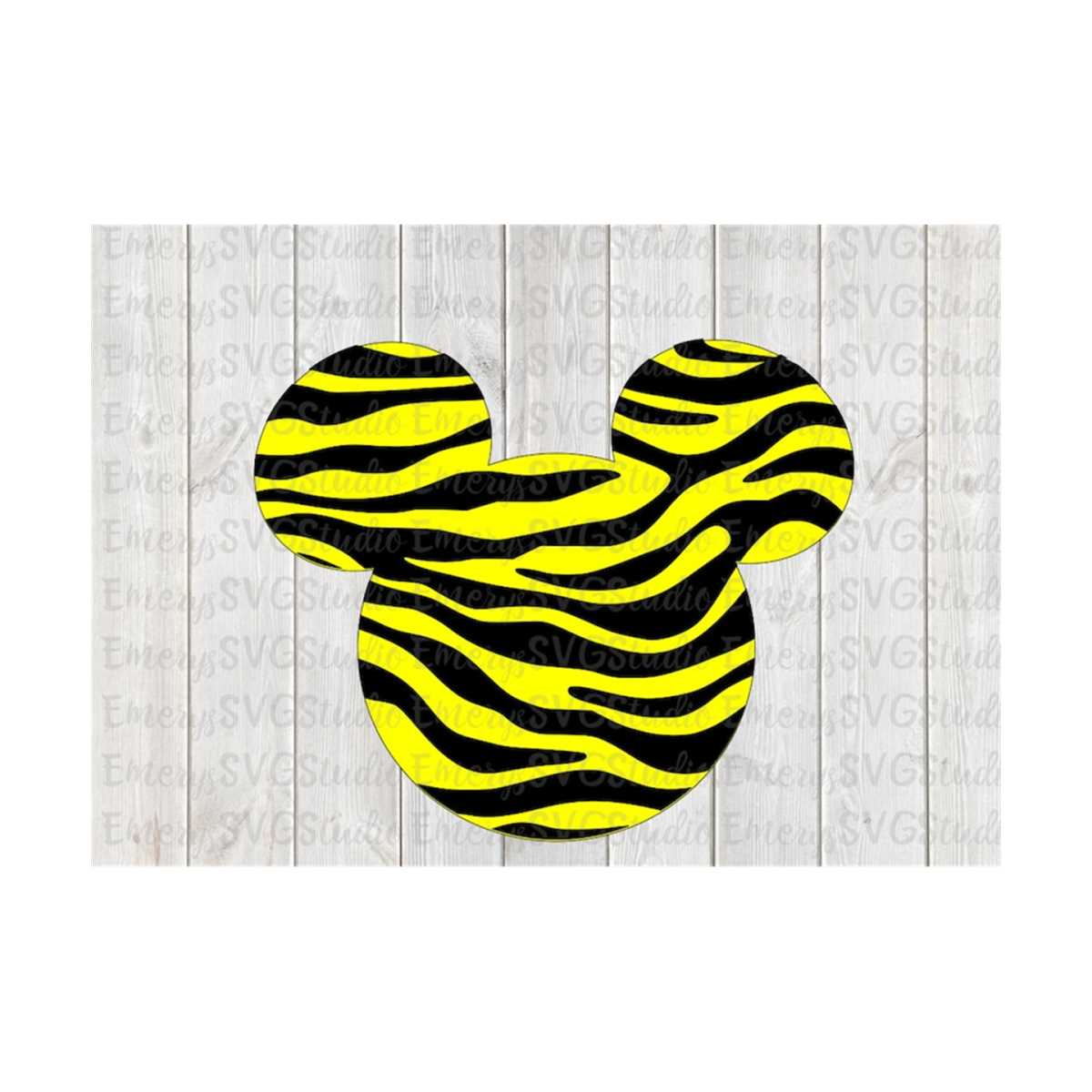 SVG File for Zebra Mickey | Inspire Uplift
