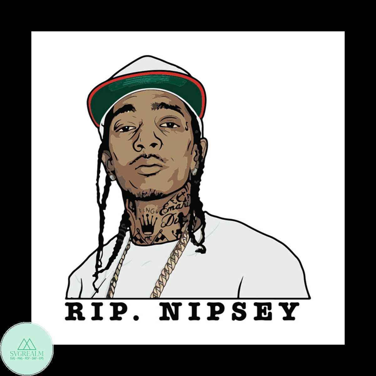 RIP Nipsey Rapper Svg, Fampous People Svg, Rip Nipsey Svg, N | Inspire ...