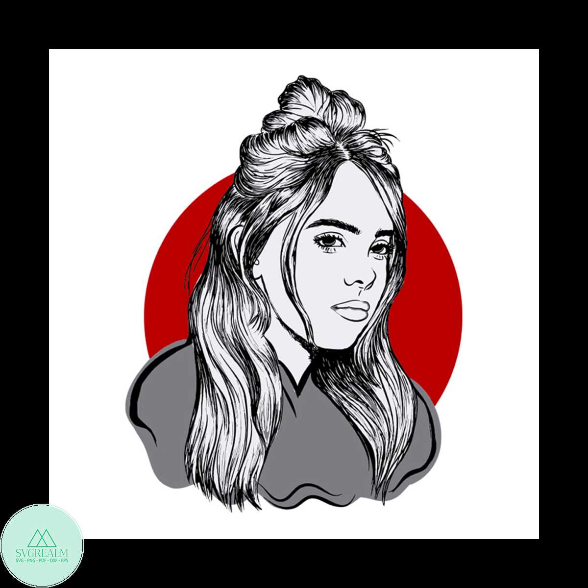 Billie Eilish Svg, Famous People Svg, Billie Eilish, Billie | Inspire ...