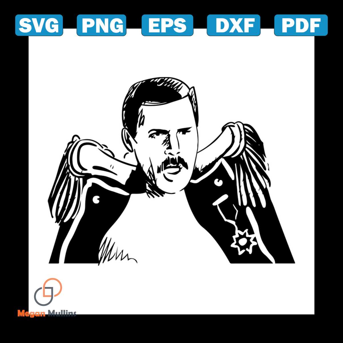 Freddie Mercury Svg, Famous People Svg, Freddie Mercury Svg, | Inspire ...