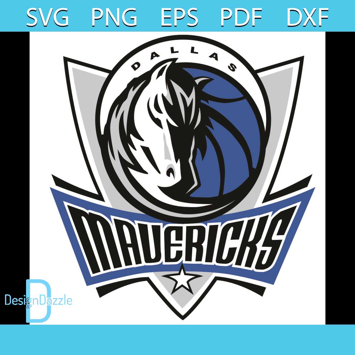 Dallas Mavericks logo SVG, Mavericks SVG, Mavericks logo SVG | Inspire ...