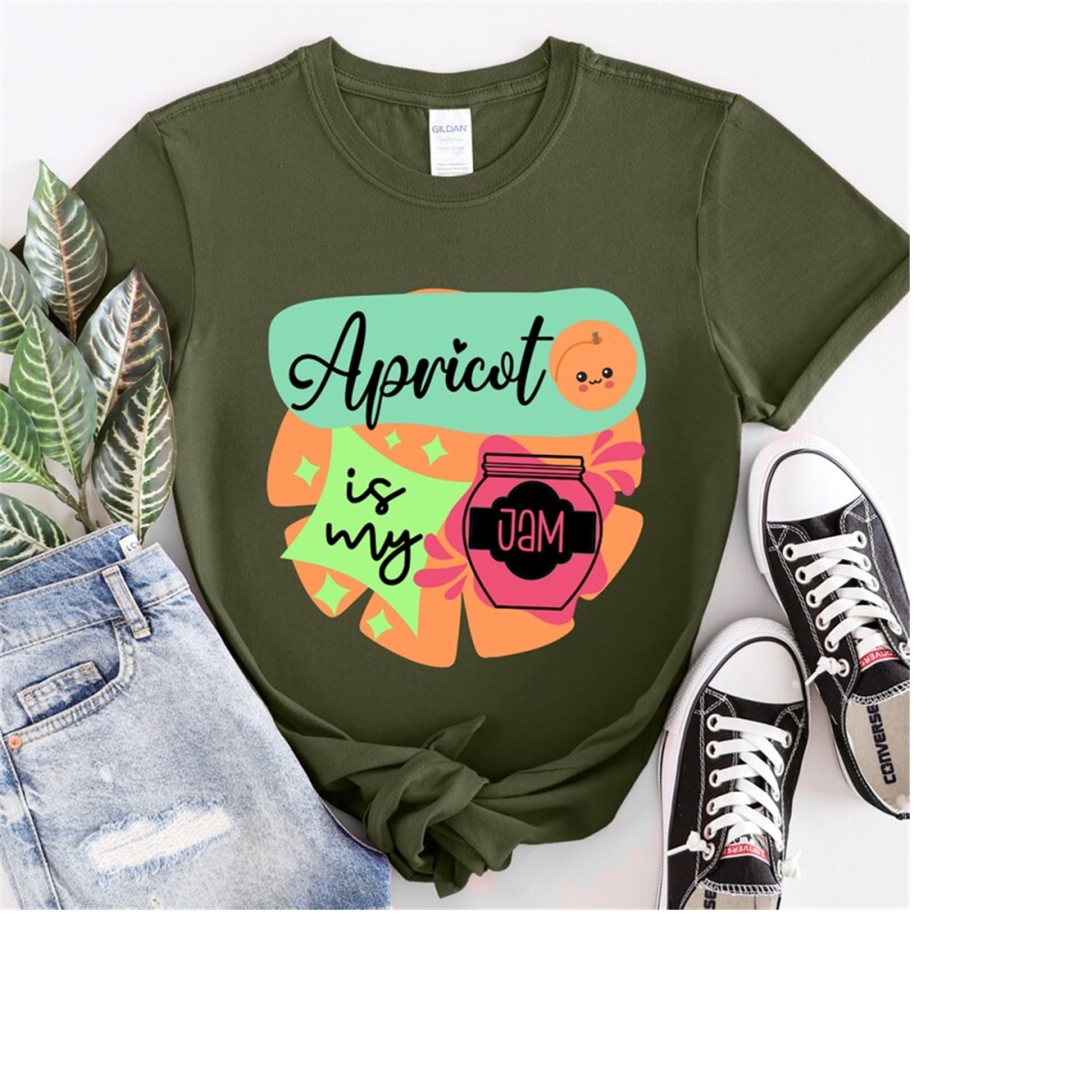 Apricot Is My Jam T-Shirt, My Jam Shirt, Funny Jam Tee, Apri | Inspire ...