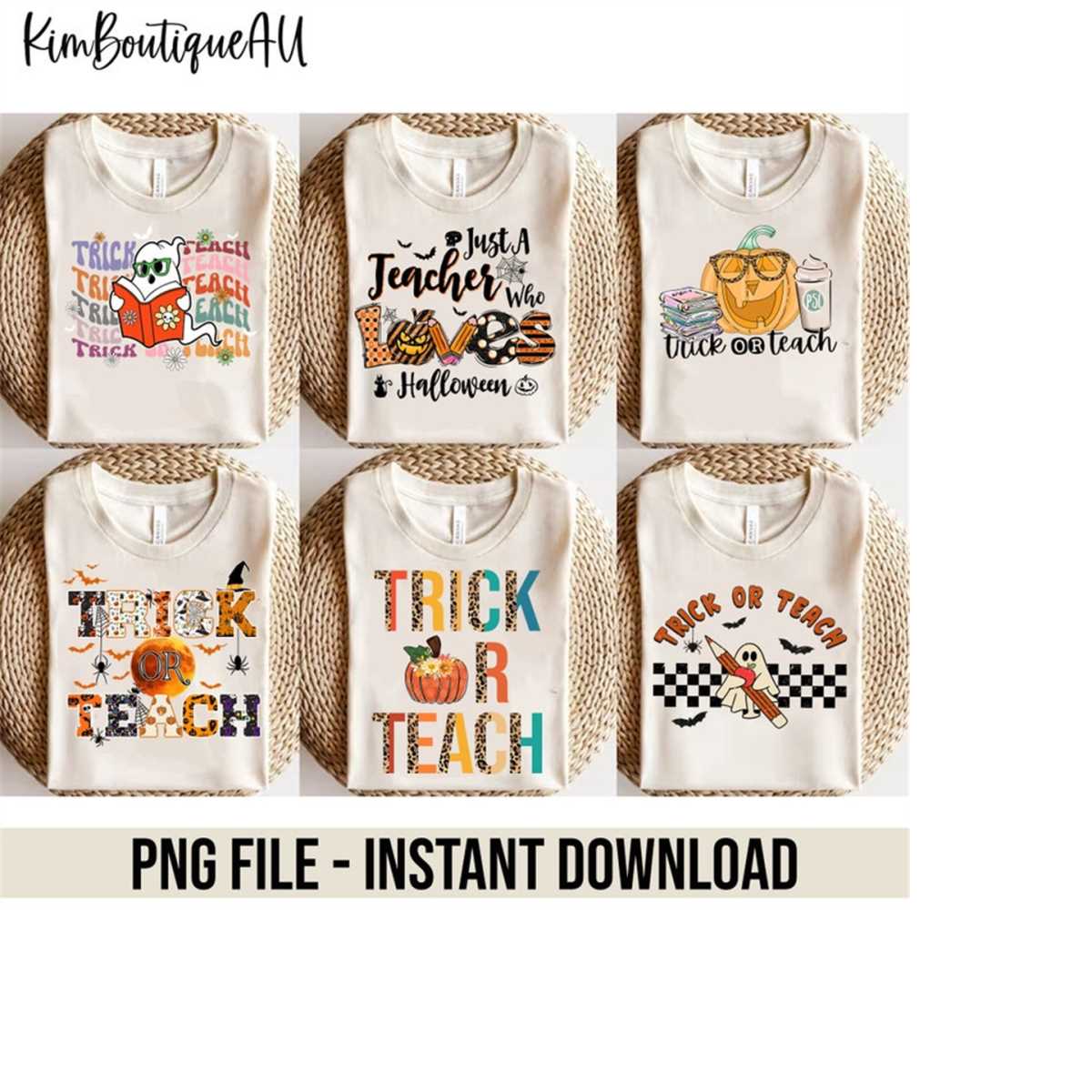Trick Or Teach Halloween Bundle, Spooky Teacher Bundle, Ghos | Inspire ...