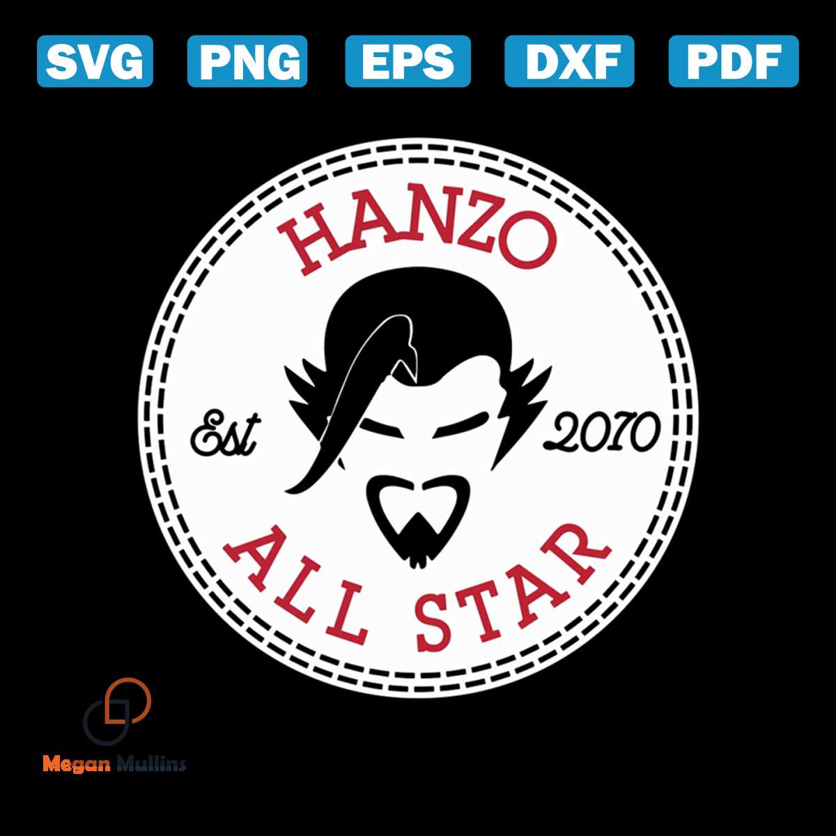Hanzo Overwatch All Star Converse Shoes Brand Svg | Inspire Uplift