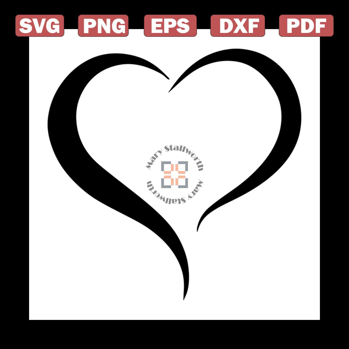 Open Heart svg | Inspire Uplift