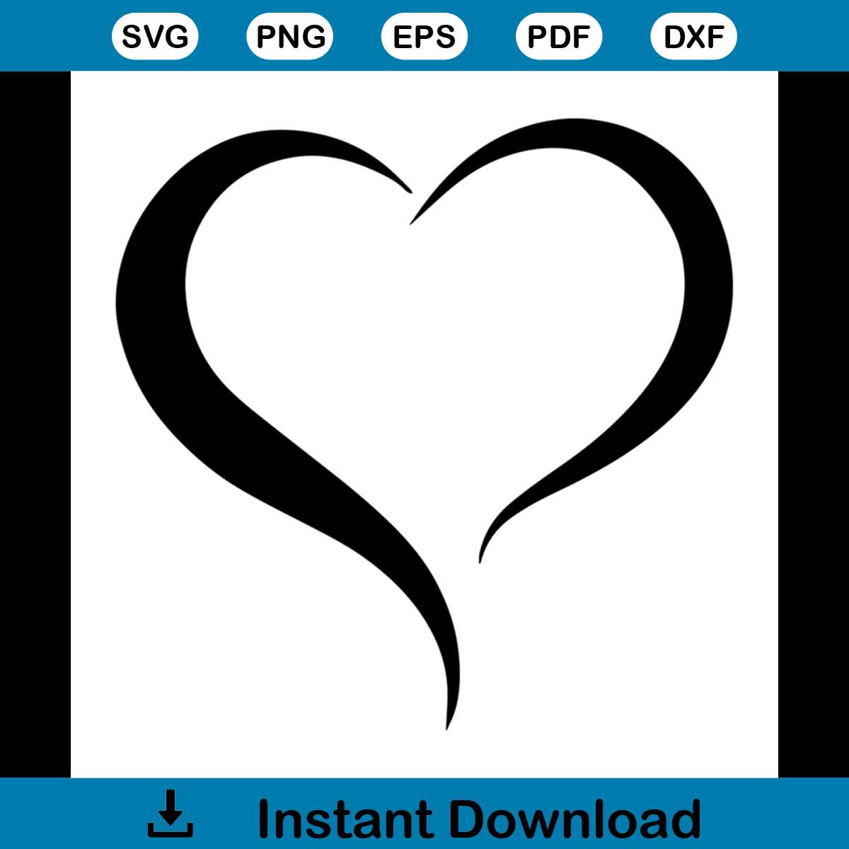 open heart svg - Inspire Uplift