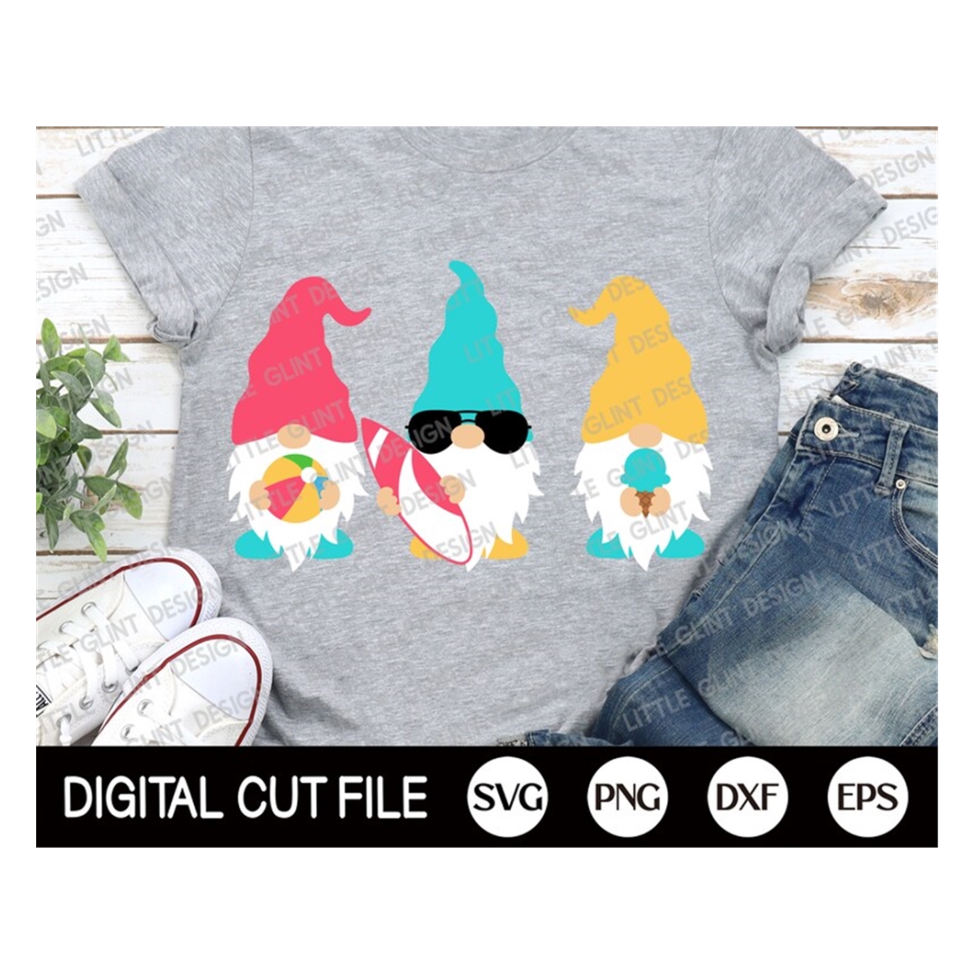 Summer Gnome Svg, Beach Svg, Summer Vacation Svg, Happy Holi | Inspire ...