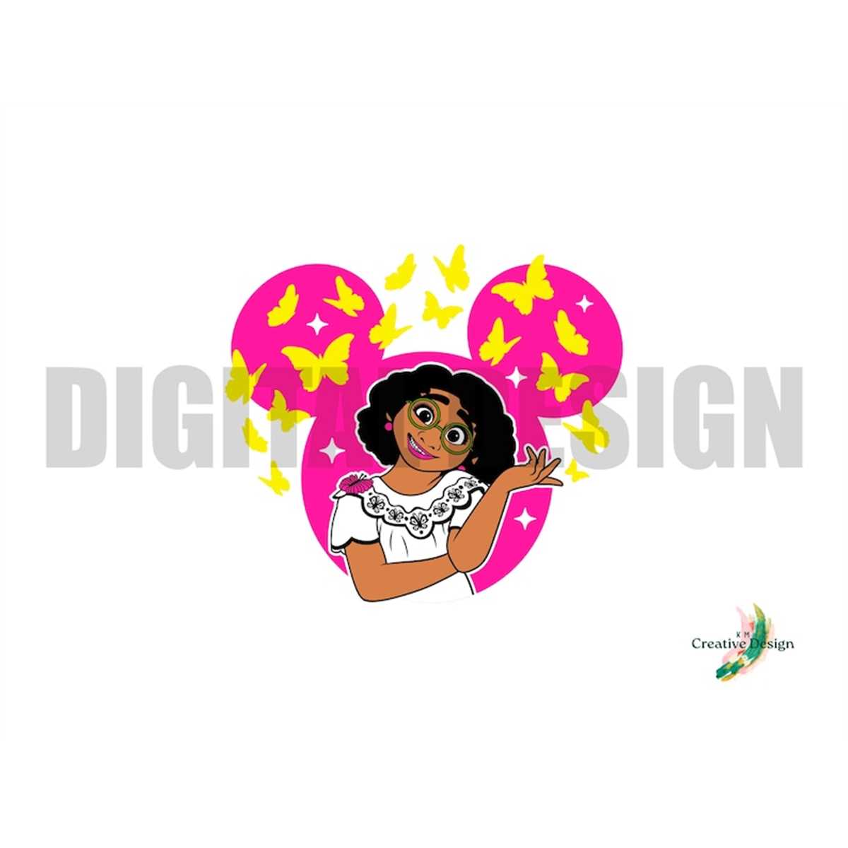Mirabel Cartoon Digital Design Cricut Silhouette SVG PNG Cut - Inspire ...