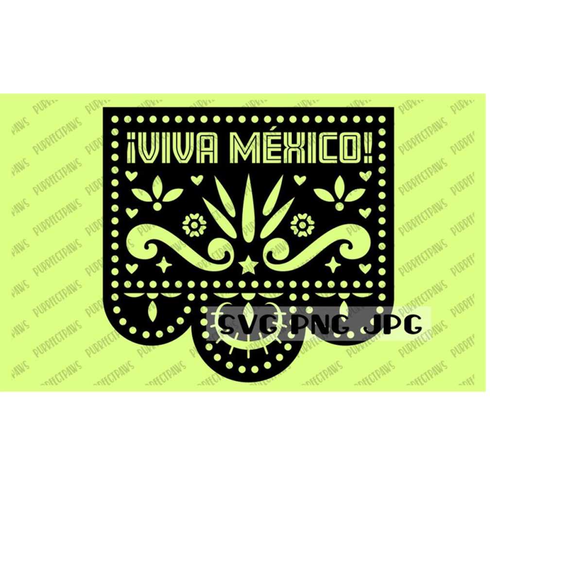 Viva Mexico Papel Picado SVG, Mexico SVG, Mexicano Fiesta SV | Inspire ...