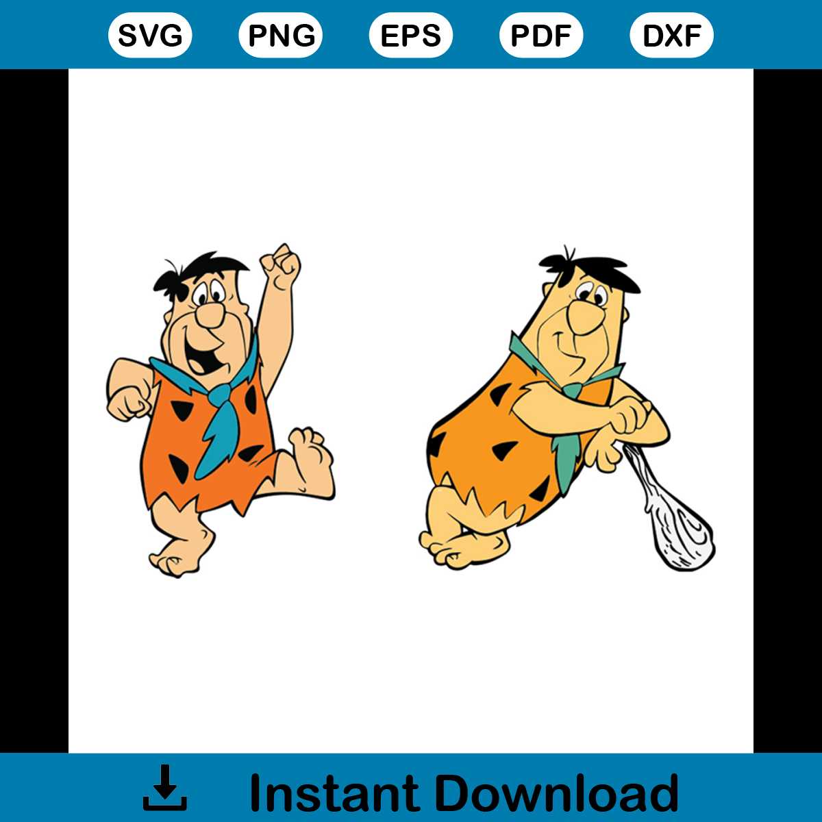 Fred flintstone svg, Cartoon Svg, Flintstones svg, Fred Flin | Inspire ...
