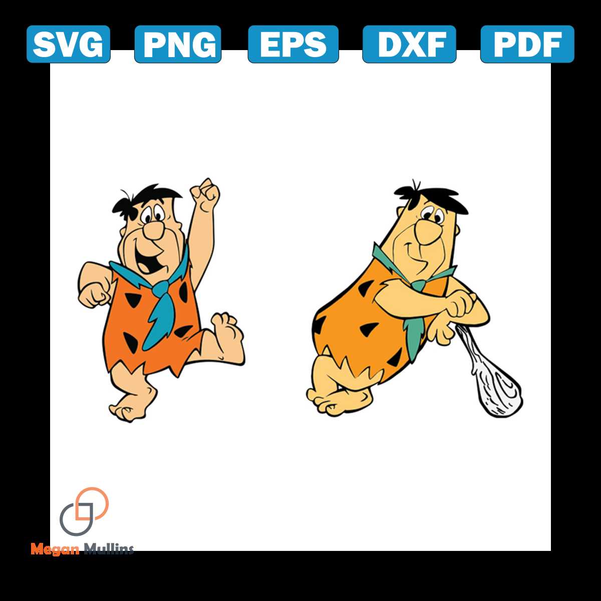 Fred flintstone svg, Cartoon Svg, Flintstones svg, Fred Flin | Inspire Uplift