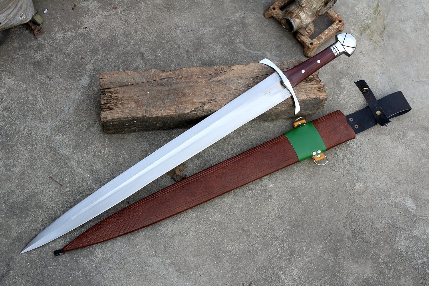 24 inches Long Blade Viking Sword-Hand Forged Sword-Historic - Inspire ...