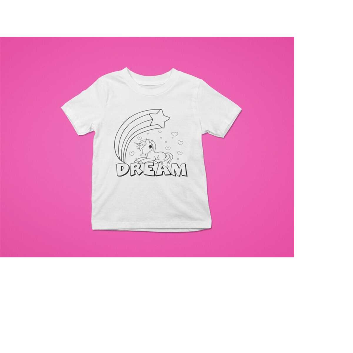 Unicorn coloring svg, dream unicorn coloring svg, coloring s | Inspire ...