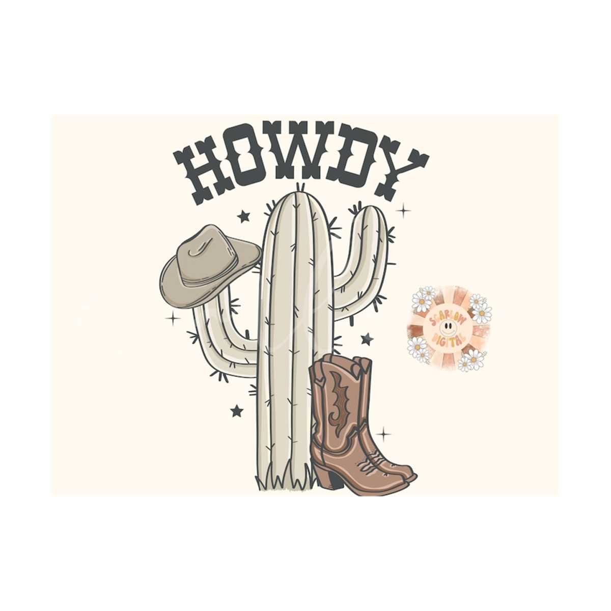 Howdy PNG-Western Sublimation Digital Design Download-cowboy - Inspire ...