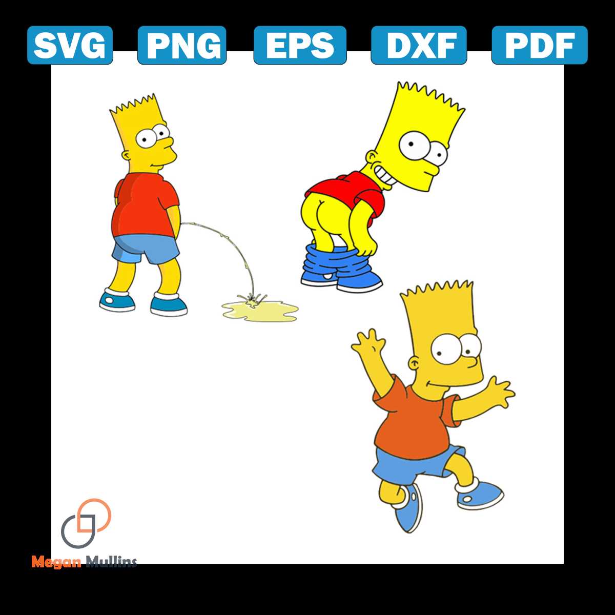Bart Simpson svg, Cartoon Svg, The Simpsons Svg, Dad Svg, Bo | Inspire ...