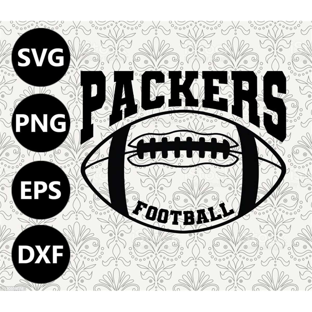 Packers Football Silhouette Team Clipart vector svg file for | Inspire ...