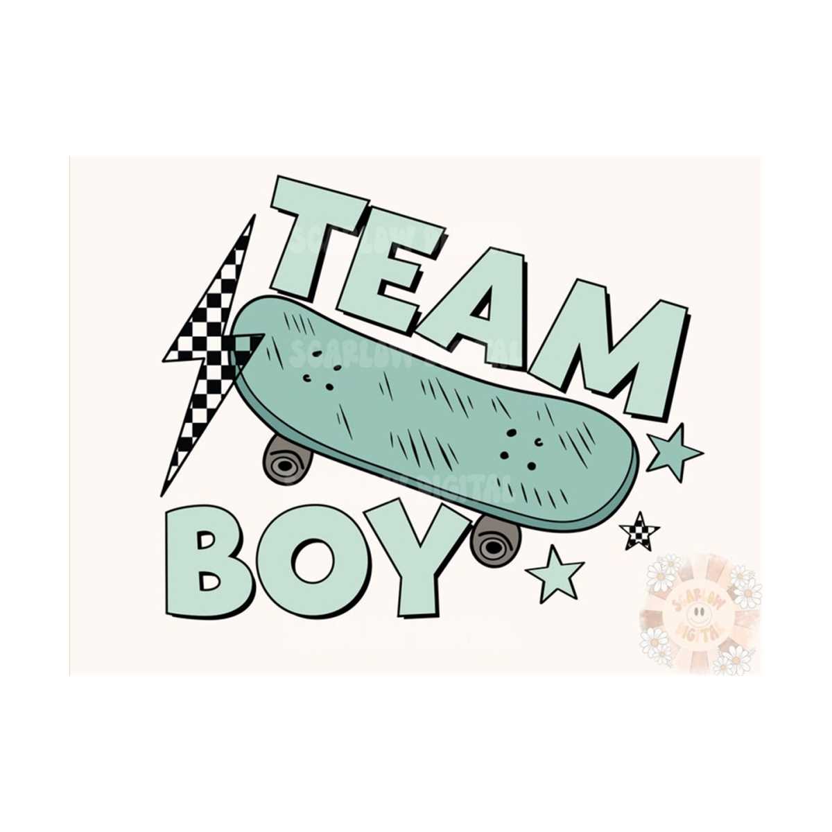 Team Boy PNG-Gender Reveal Sublimation Digital Design Downlo | Inspire ...