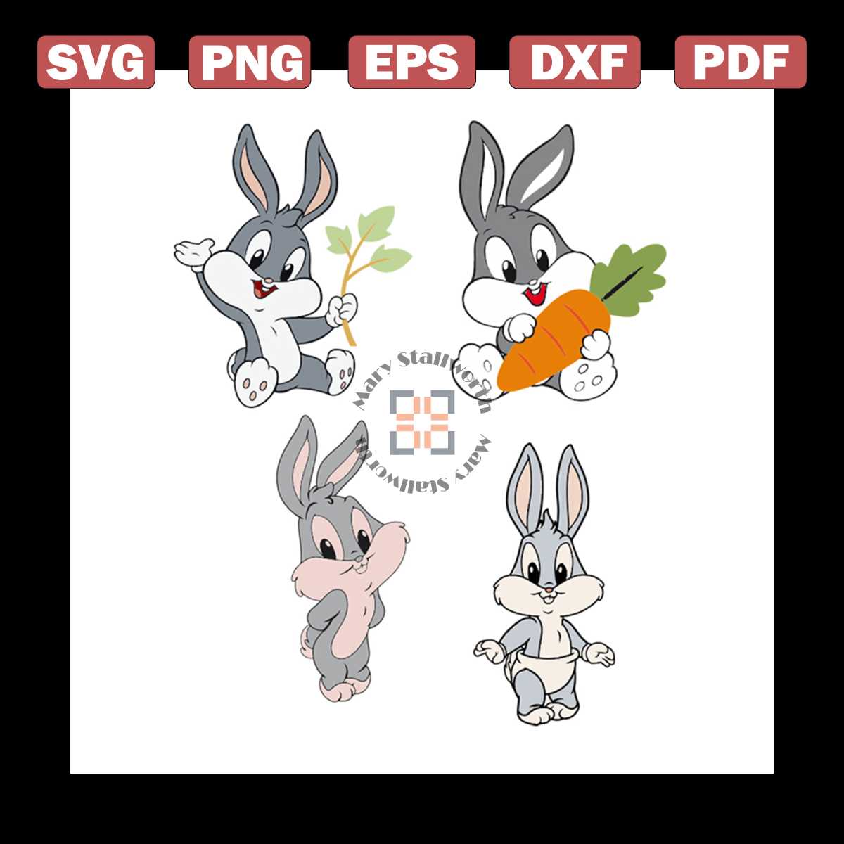 Baby bugs bunny svg, Cartoon Svg, Bundle Svg, Bunny Svg, Rab | Inspire ...