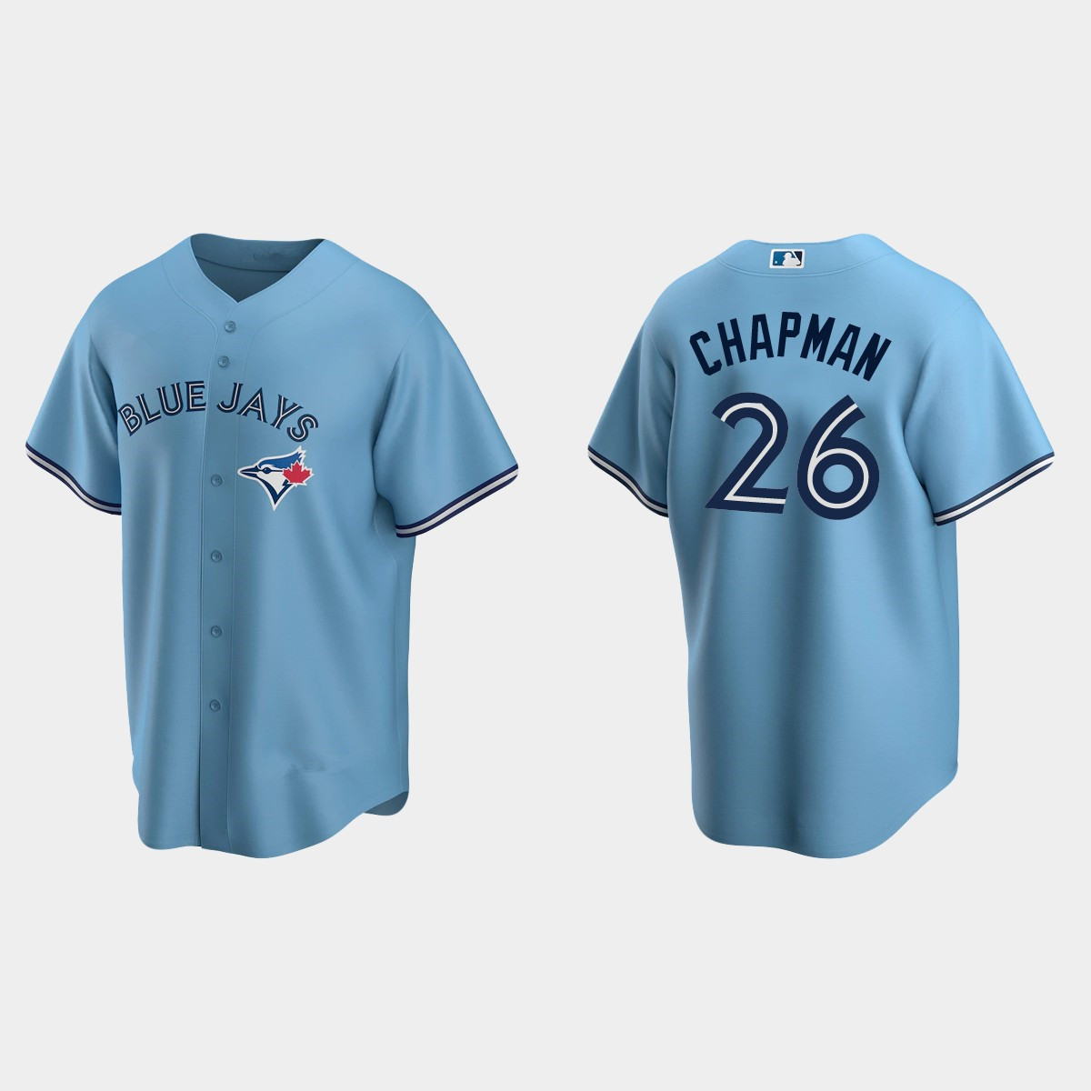 Men's Matt Chapman Toronto Blue Jays Powder Blue Replica Alt | Inspire ...